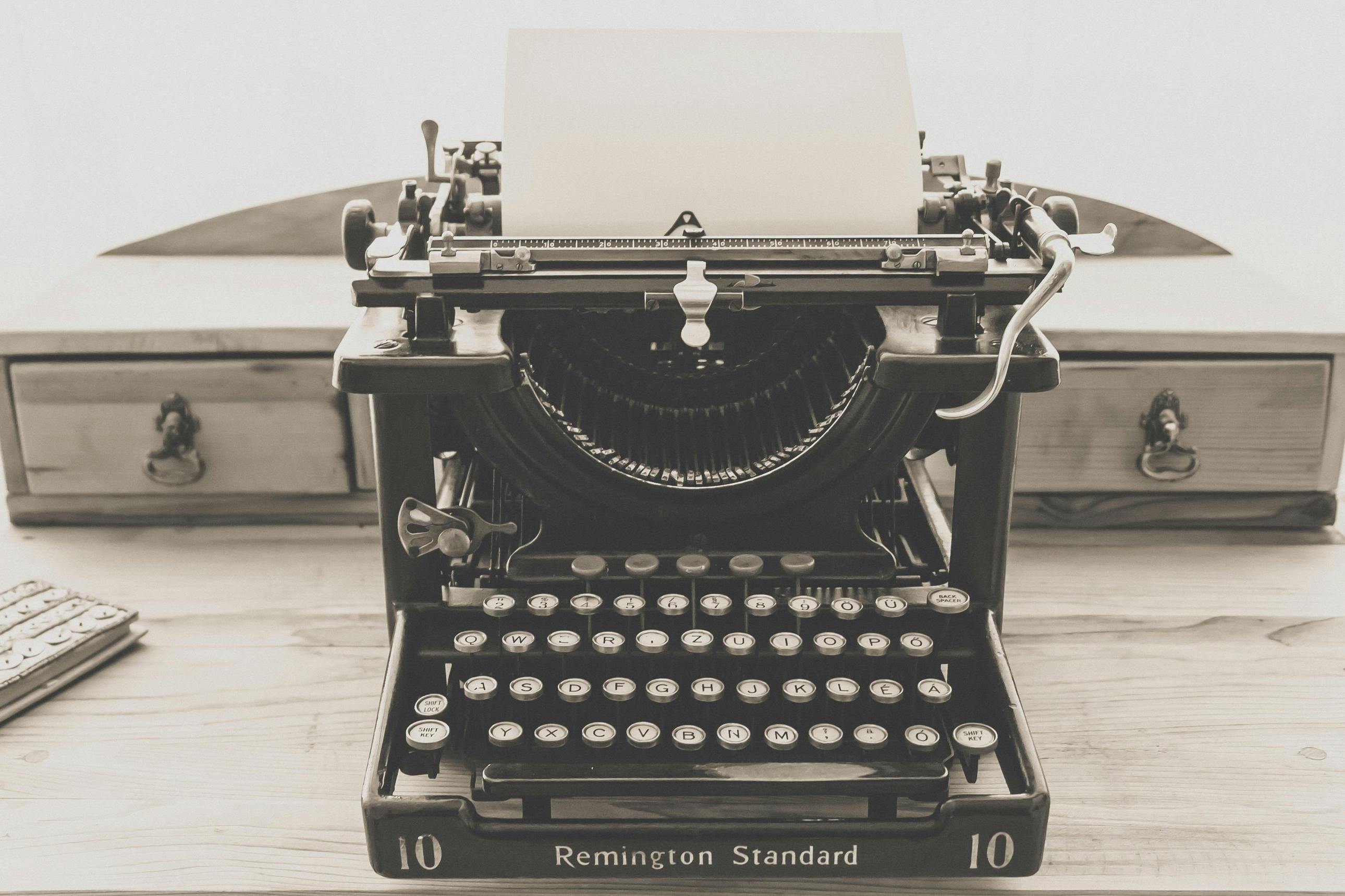 The Evolution and Impact of Typewriters: From Mechanical Marvel to ...