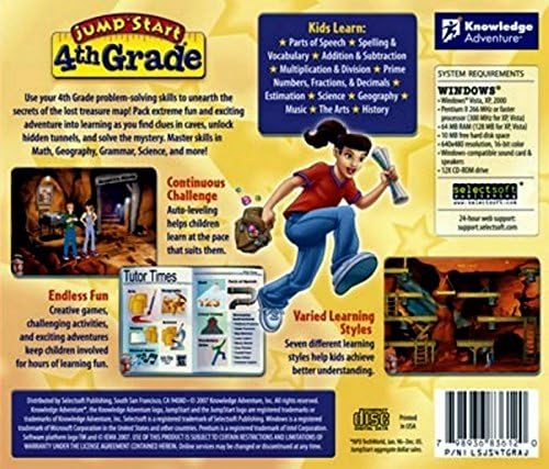 Powerful Benefits of Knowledge Adventure Jump Start 4th Grade for ...