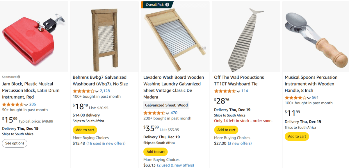 Discover the Joy of Music with the Top 5 Revolutionary Washboard ...