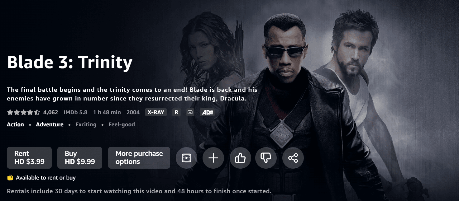Top 3 Must-Watch Films of the Blade Franchise: Unleash the Ultimate ...