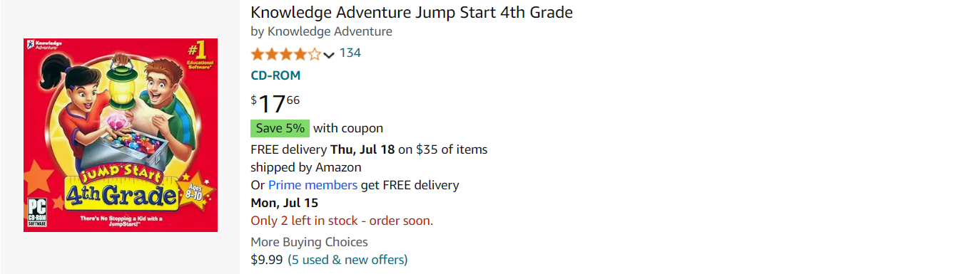 Powerful Benefits of Knowledge Adventure Jump Start 4th Grade for ...